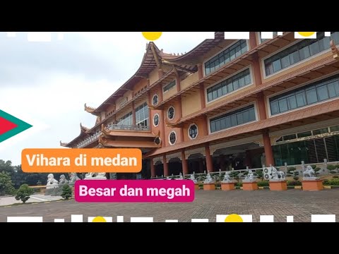 Review Maha Vihara Maitreya Terbesar Di Medan #vihara #medan - YouTube