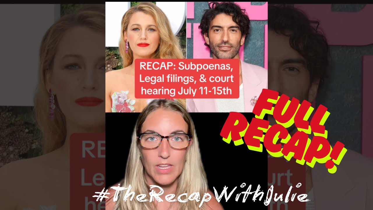 RECAP: subpoenas, legal filings and court hearing for July 11–15th ...