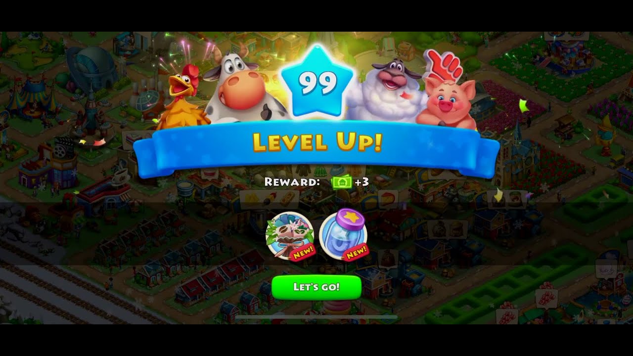 Can I Reach Level 100 in Township in just 7 Days?! | Day -6 | level 99 ...