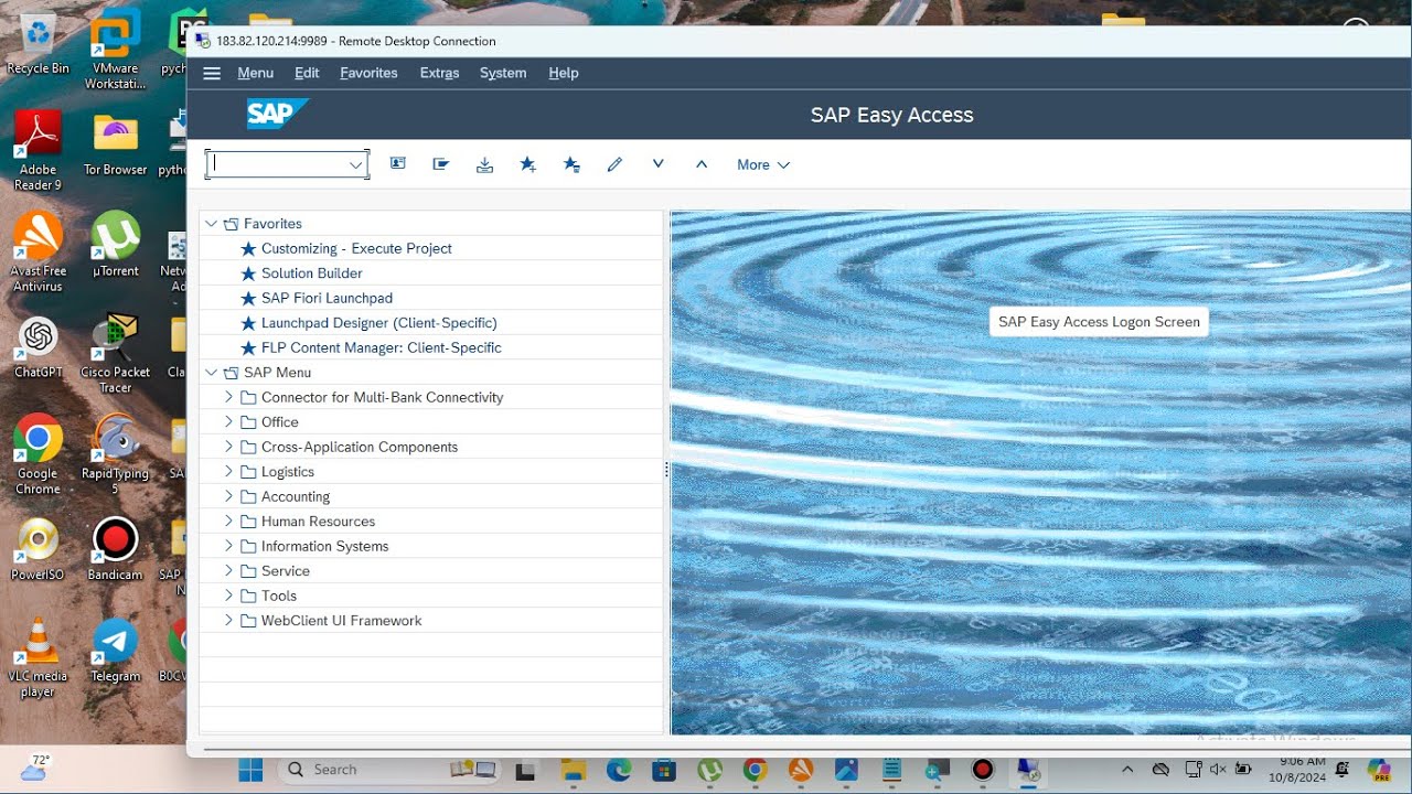 How to Login to SAP - YouTube