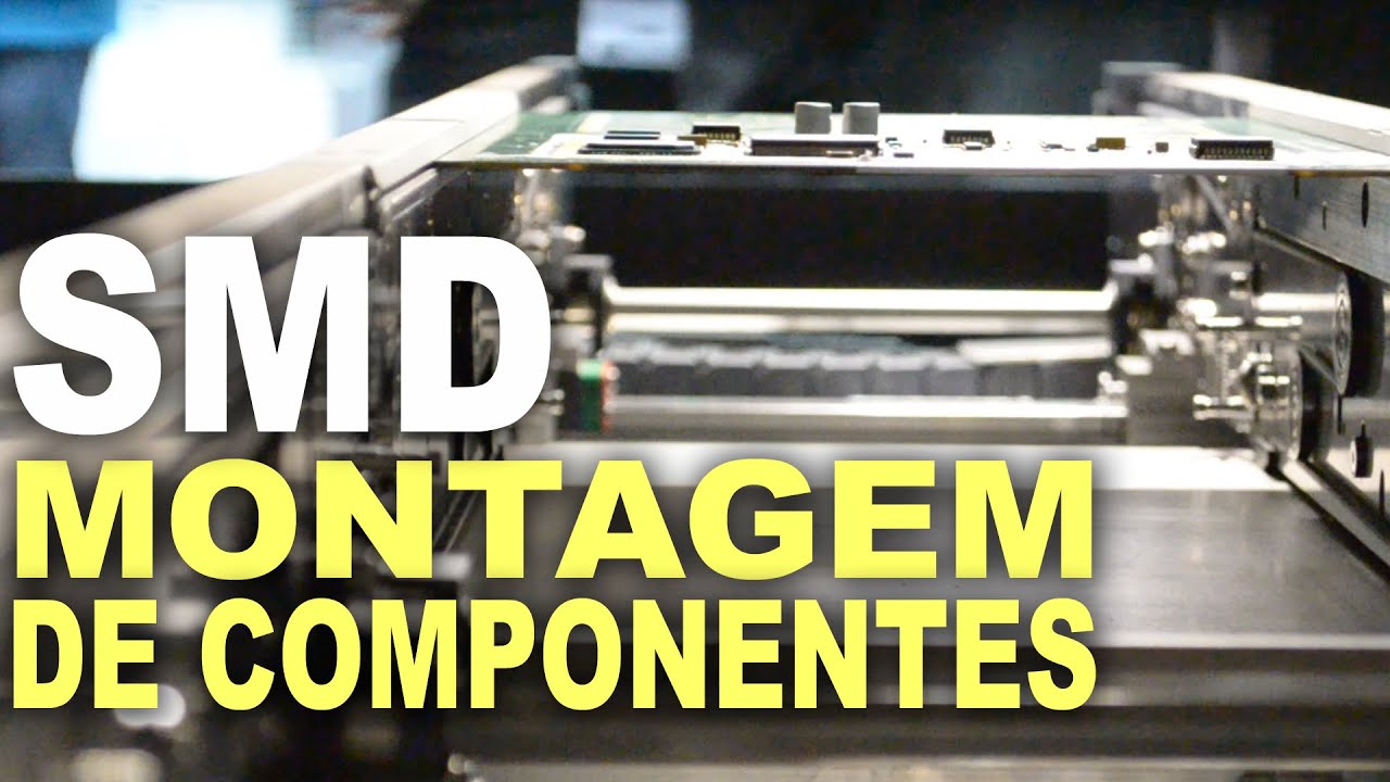 Máquina de montagem SMD em placa de circuito | PCB \ PCI - YouTube
