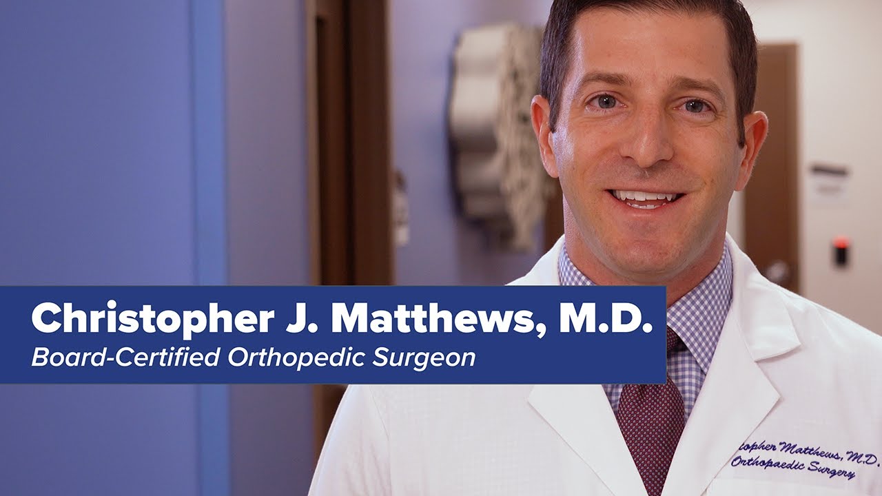 Get to Know Your Physician: Dr. Christopher Matthews - YouTube