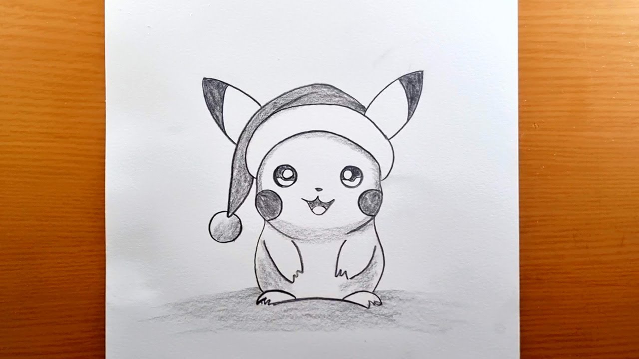 Comment dessiner un Pikachu mignon - Tutoriel de dessin facile ...