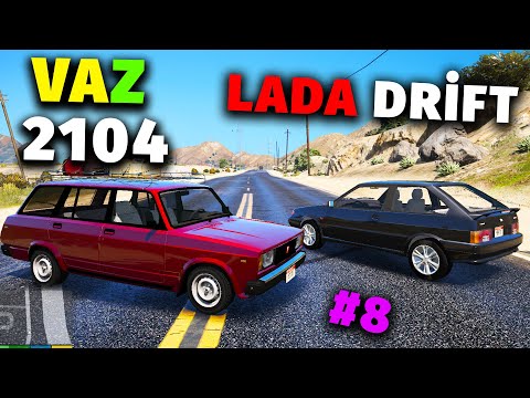 VAZ 2104 İlə Drift Edib, Los Santosu Dağıdmaq  | GTA 5 | Bölüm 8| Maşın Oyunları | #sahmarehmedov