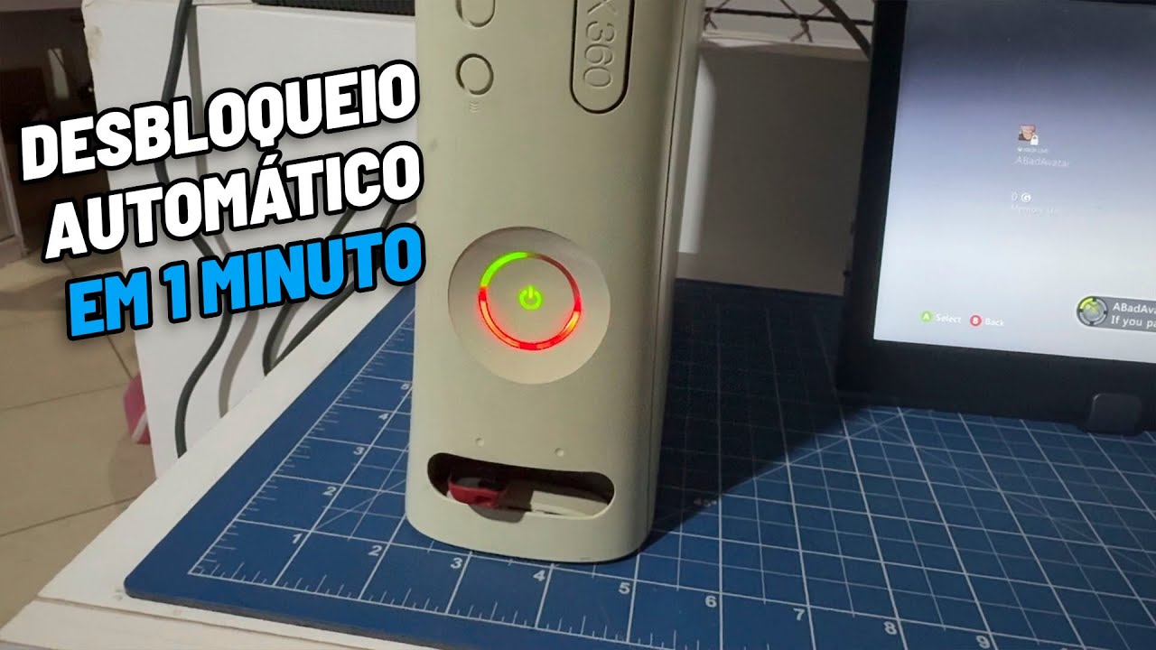 BAD STICK E BAD AVATAR VÃO DESBLOQUEAR SEU XBOX 360 EM 1 MINUTO ...