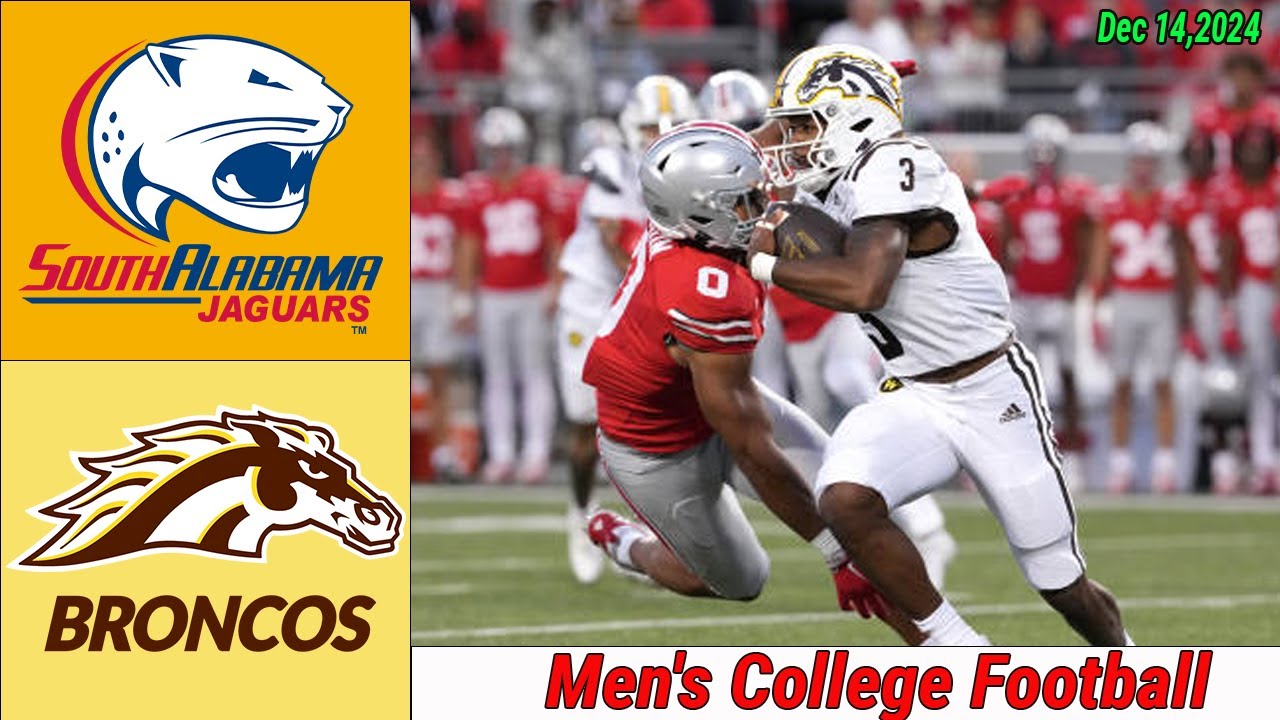 South Alabama vs Western Michigan Game Highlights 2nd-Qtr Bowl Dec 14 ...