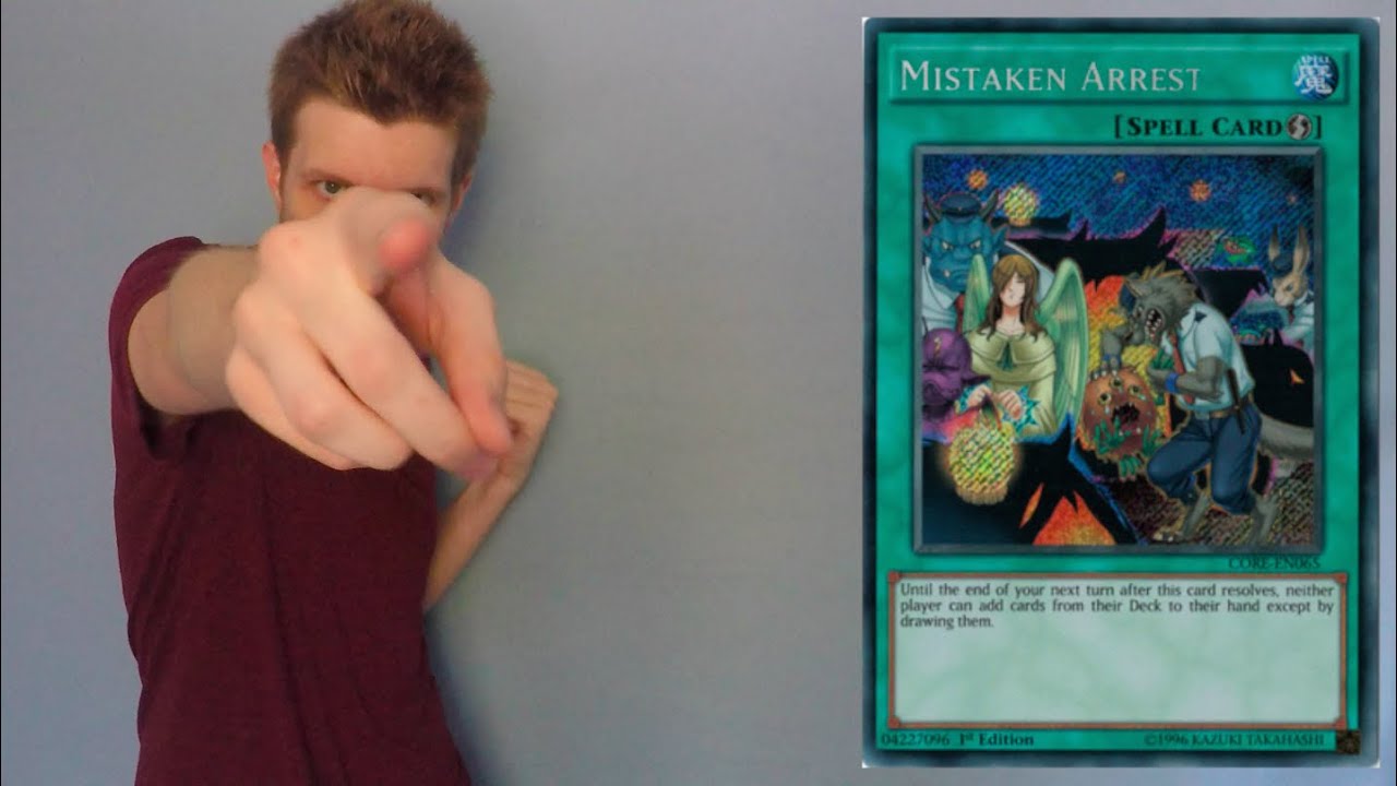Yu-Gi-Oh Tech Tuesday | Mistaken Arrest! - YouTube
