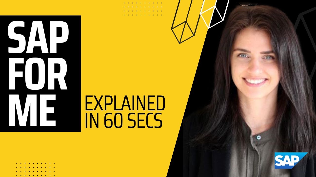 SAP for Me in 60 seconds - Discover Your Streamline Access to SAP ...