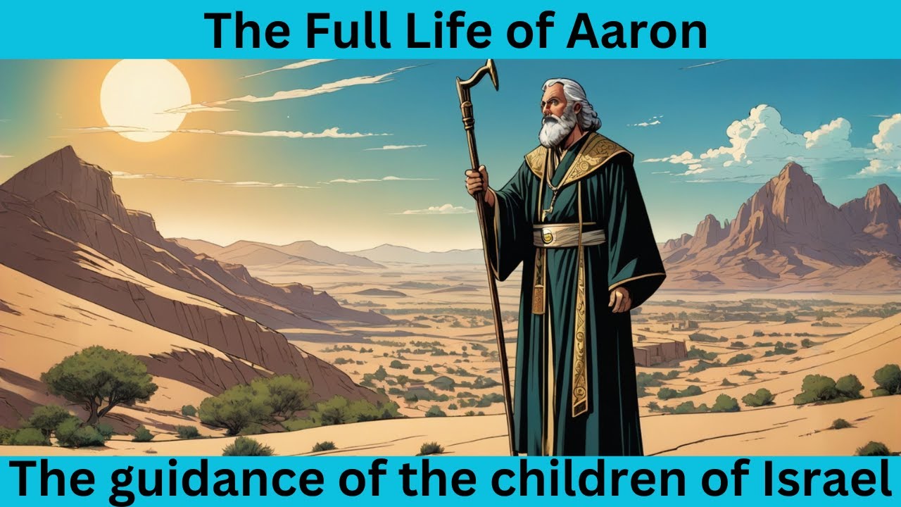 The Full Life of Aaron | Islamic Story | The guidance of the children ...