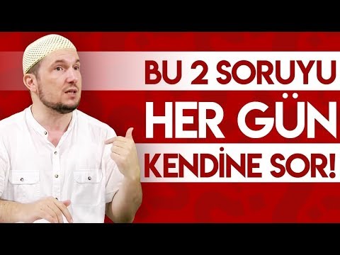 BU 2 SORUYU HER GÜN KENDİNE SOR! / Kerem Önder