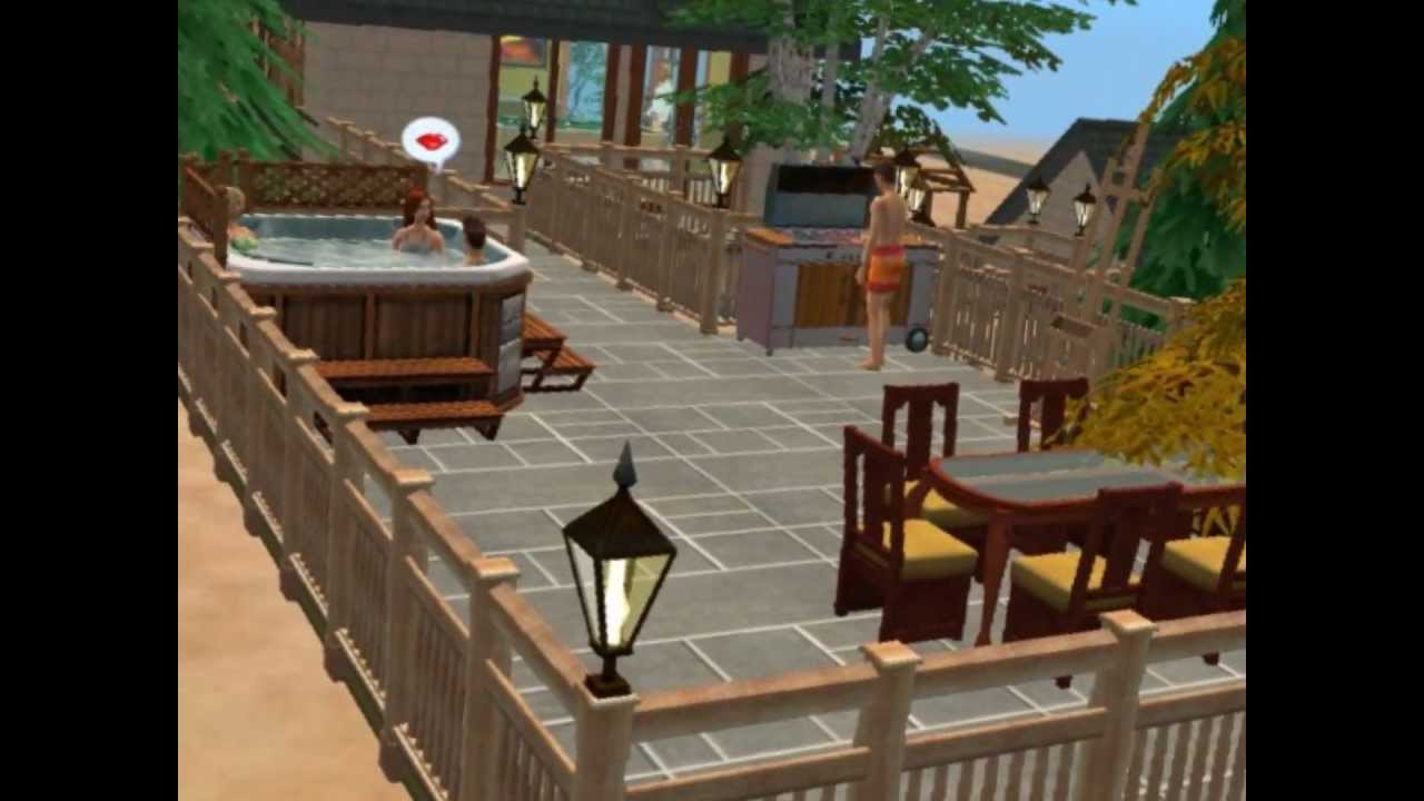 Waterside - Sims 2 House - YouTube
