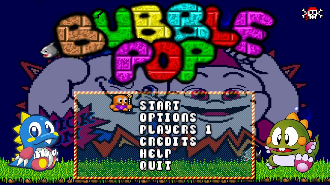 Bubble Pop PC/Amiga - Fusión Bubble Bobble y Snow Bros [HD/60FPS] - YouTube