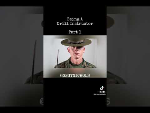 Being a Drill Instructor - Part 1 - YouTube
