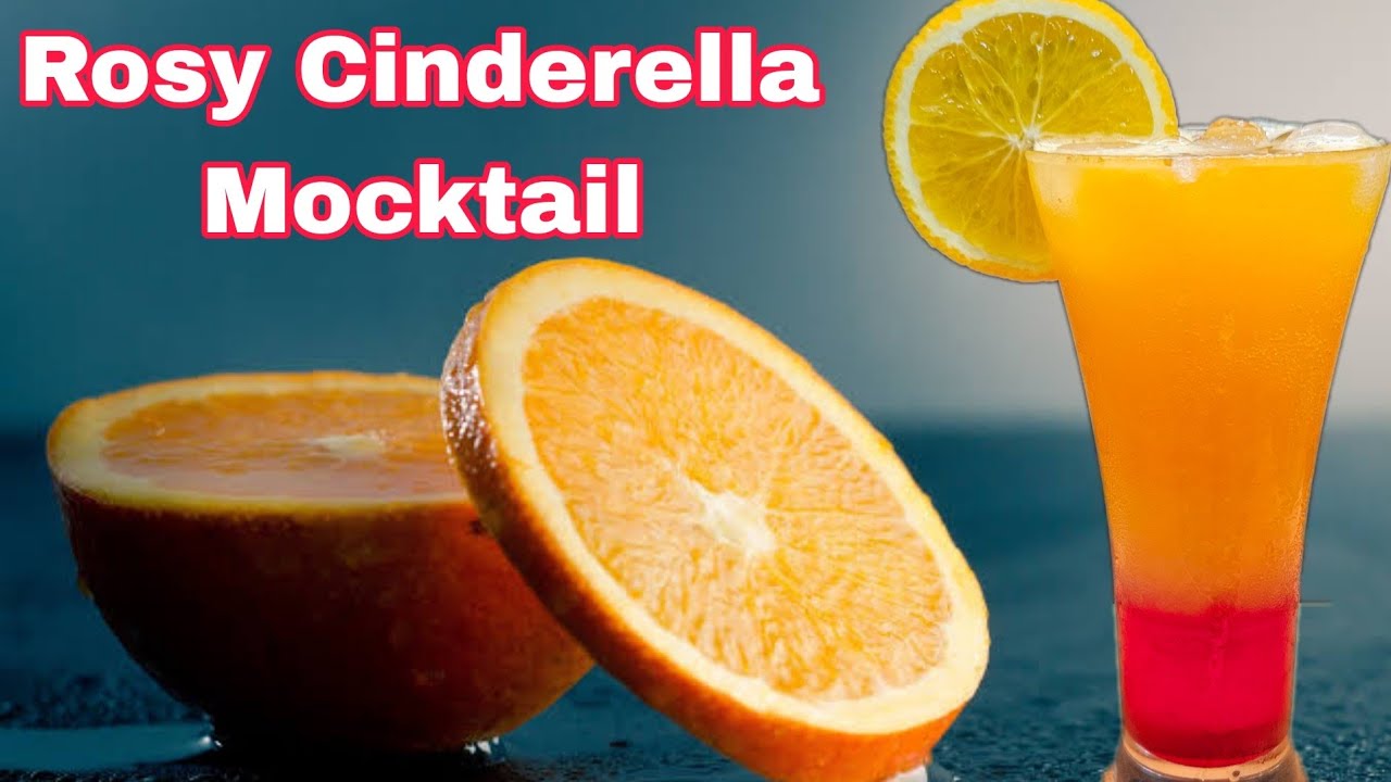 Rosy cinderella mocktail || How to make mocktail || Easy to make || The ...