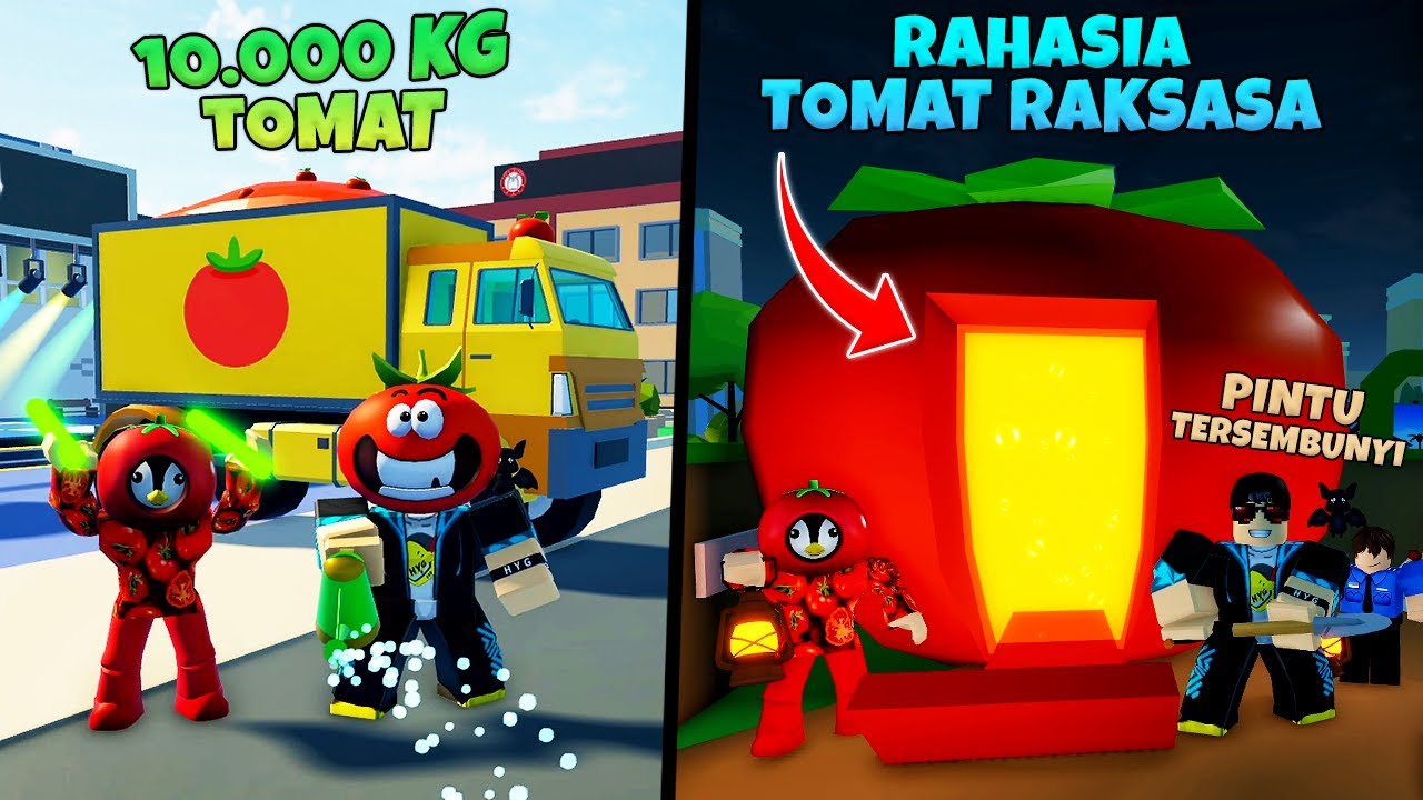 SUPER!! Rahasia TERBARU Dan Sebenarnya Apa Isi TOMAT RAKSASA Ini? 😱😱😱 ...