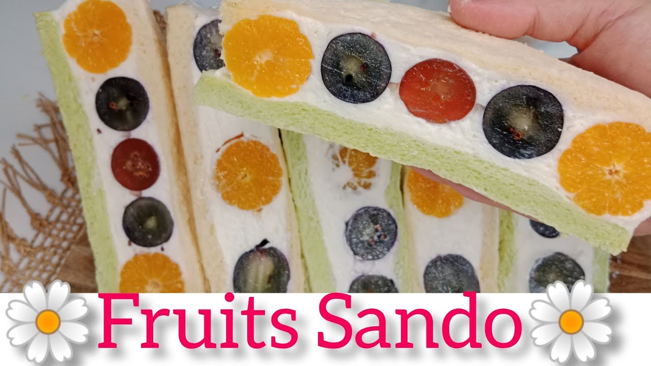 Tips Supaya Buah Fruits Sando Tersusun Rapi dan Cantik//Fruits Sando ...