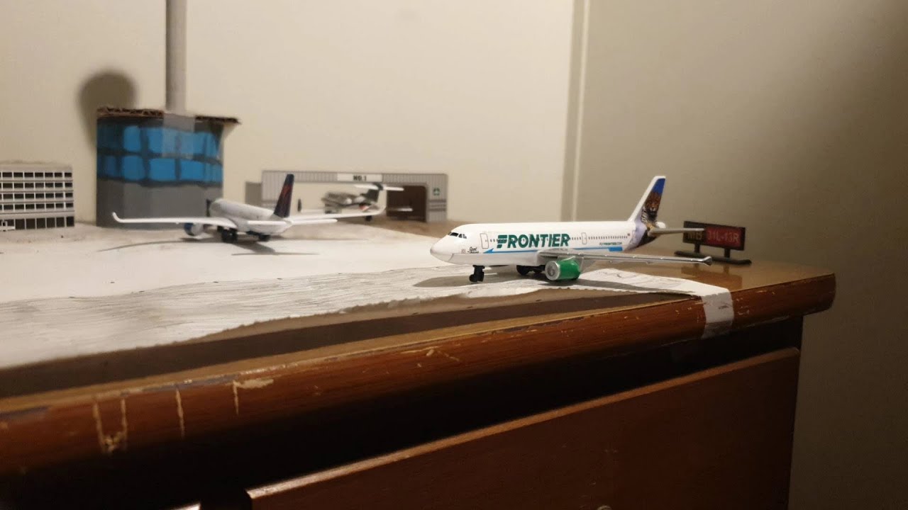 Frontier Airlines A321 Takeoff - YouTube