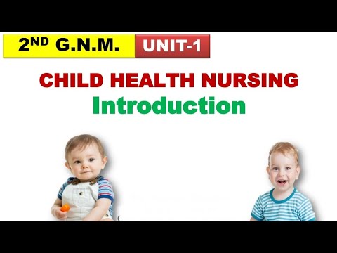 Child health nursing ( Introduction, definition,and concepts) - YouTube