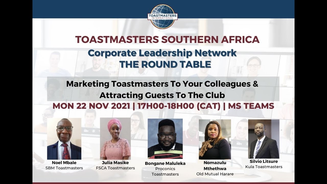 Corporate Leadership Network - Marketing Toastmasters To Your ...