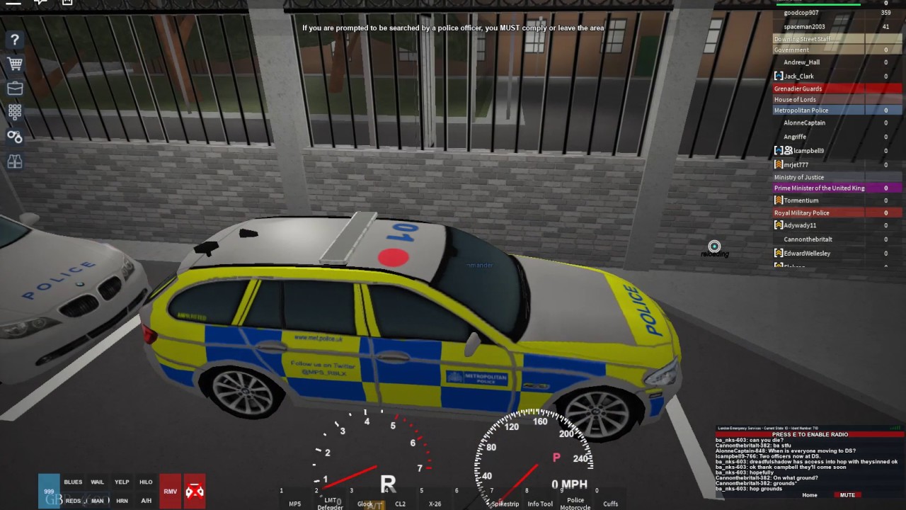 [Roblox London] Met SCO19 Patrol- NUSA State visit [warning strong ...
