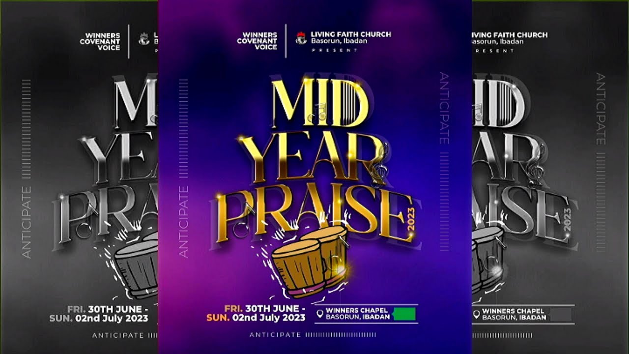 MID YEAR PRAISE 2023 | FRI 30TH JUNE 2023 - YouTube