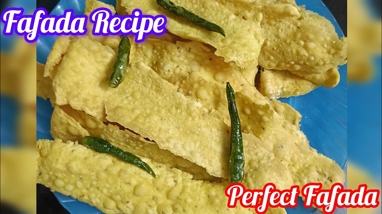 Gujrati Favourite Fafada Recipe|Fafada Recipe|Namkeen Fafda recipe ...