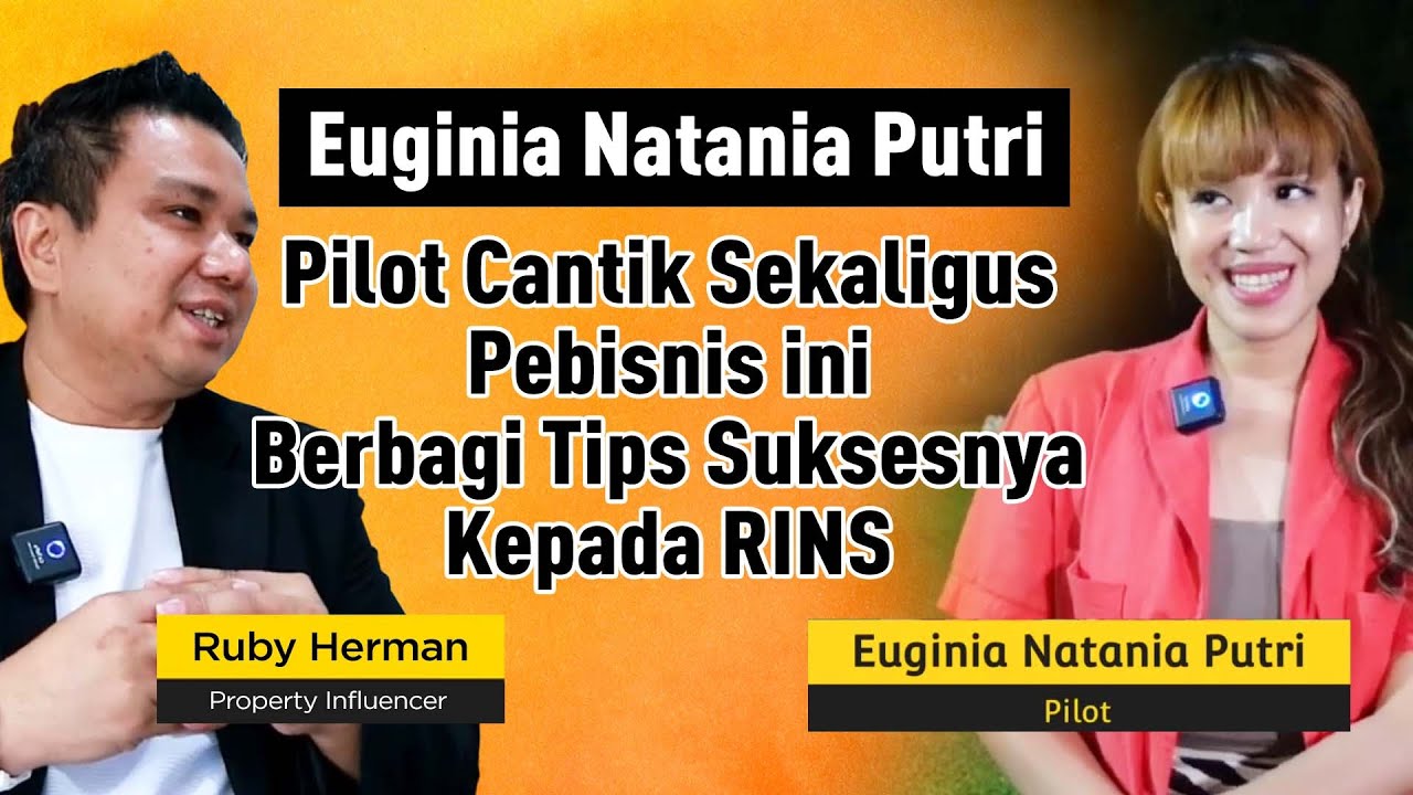 Euginia Natania Putri Wanita Pemberani Pilot Cantik Yang Multitalenta ...
