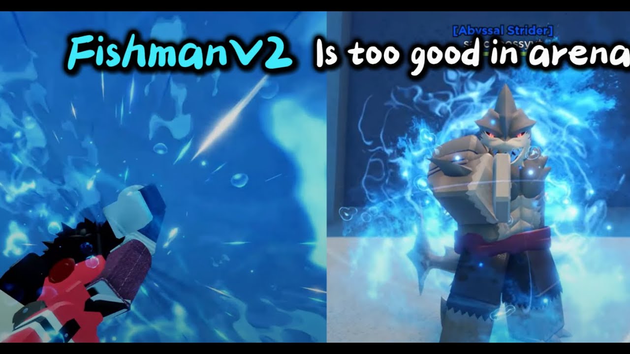 [GPO] Fishmanv2 made me a shark DEMON in arena - YouTube
