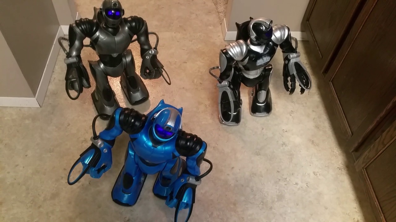 Robosapien v2 Roaming - YouTube