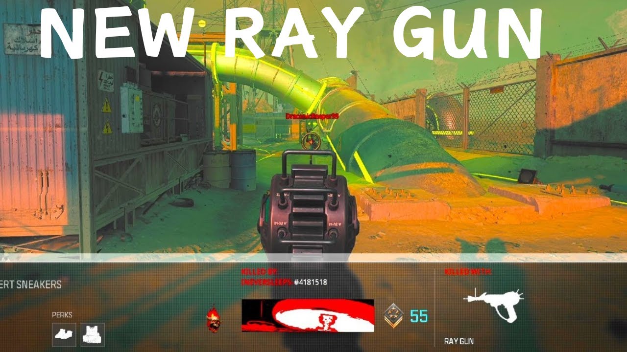 They added the RAY GUN in MW3 and its Beyond BROKEN - YouTube