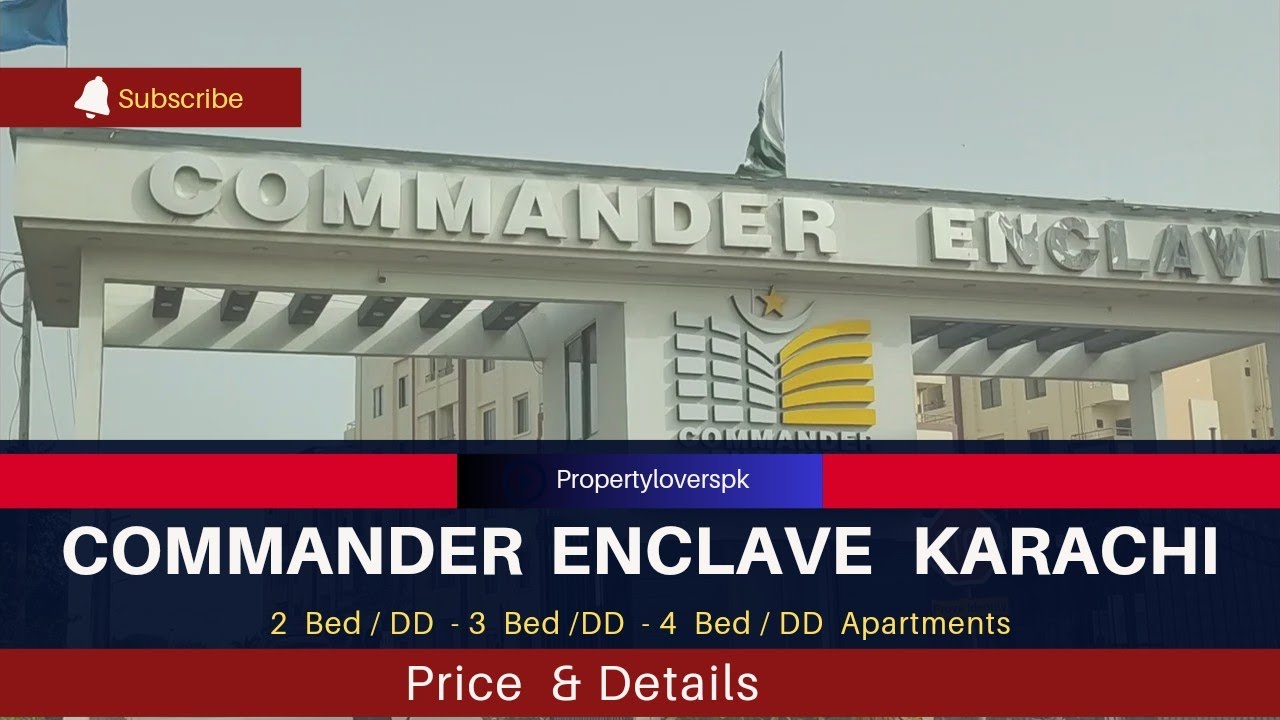 Commander Enclave Karachi | Price $ Details | Location | Luxury ...