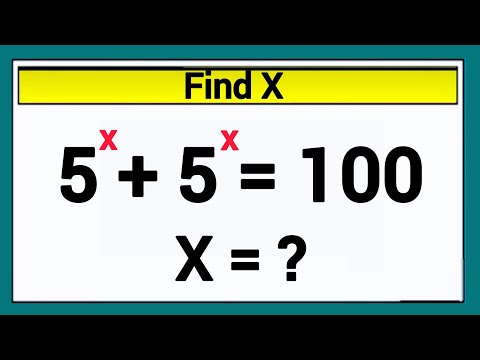 A_Wonderful_Math_Olympiad_Problem_Find_X=___? - YouTube