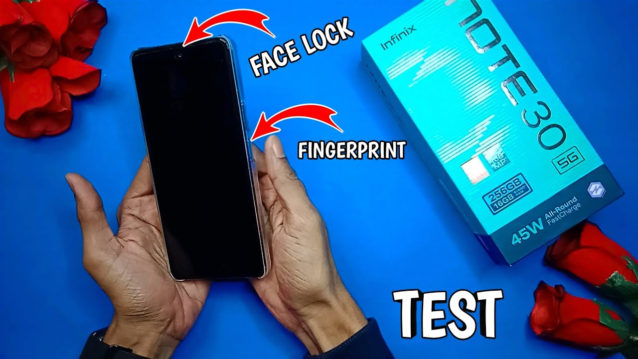 Infinix Note 30 5g Fingerprint Test, And Face Lock Test - Infinix note ...