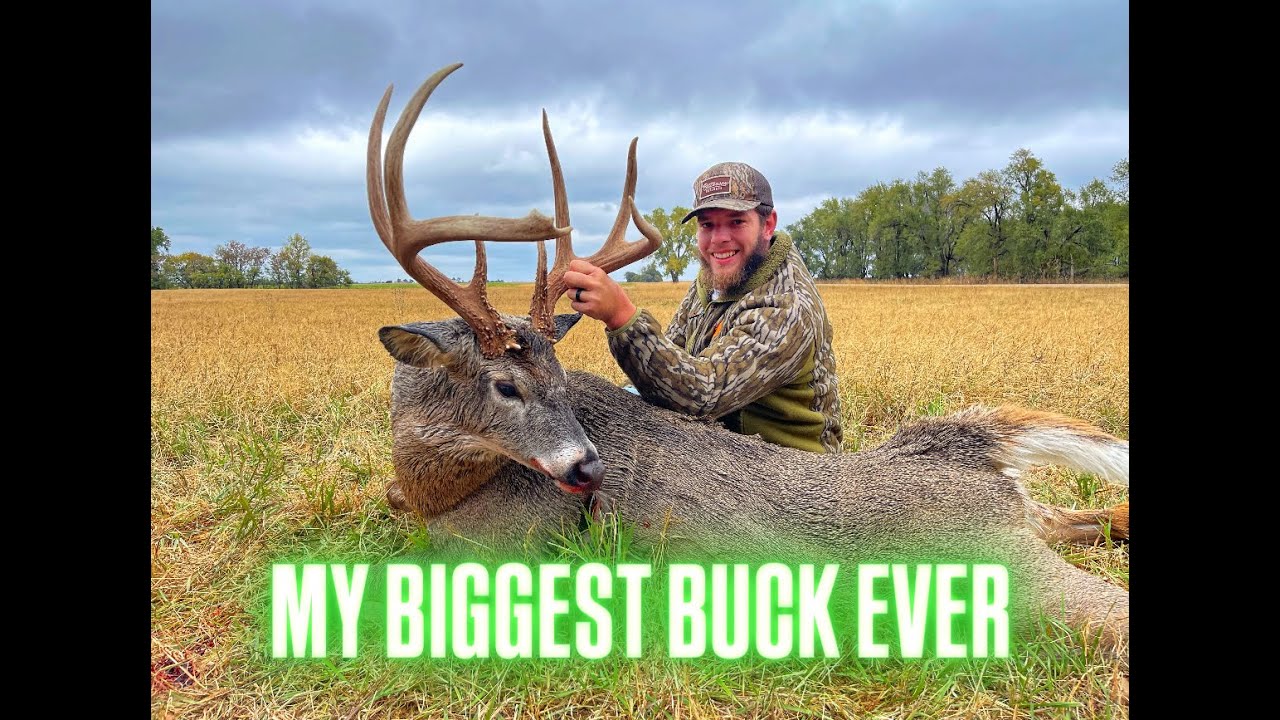 MY BIGGEST BUCK EVER! A KANSAS MONSTER! - YouTube