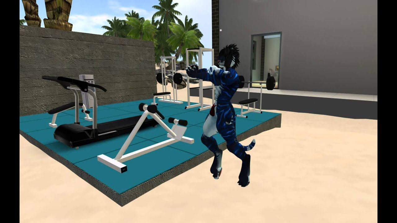 Tiger Muscle Second Life 02 - YouTube