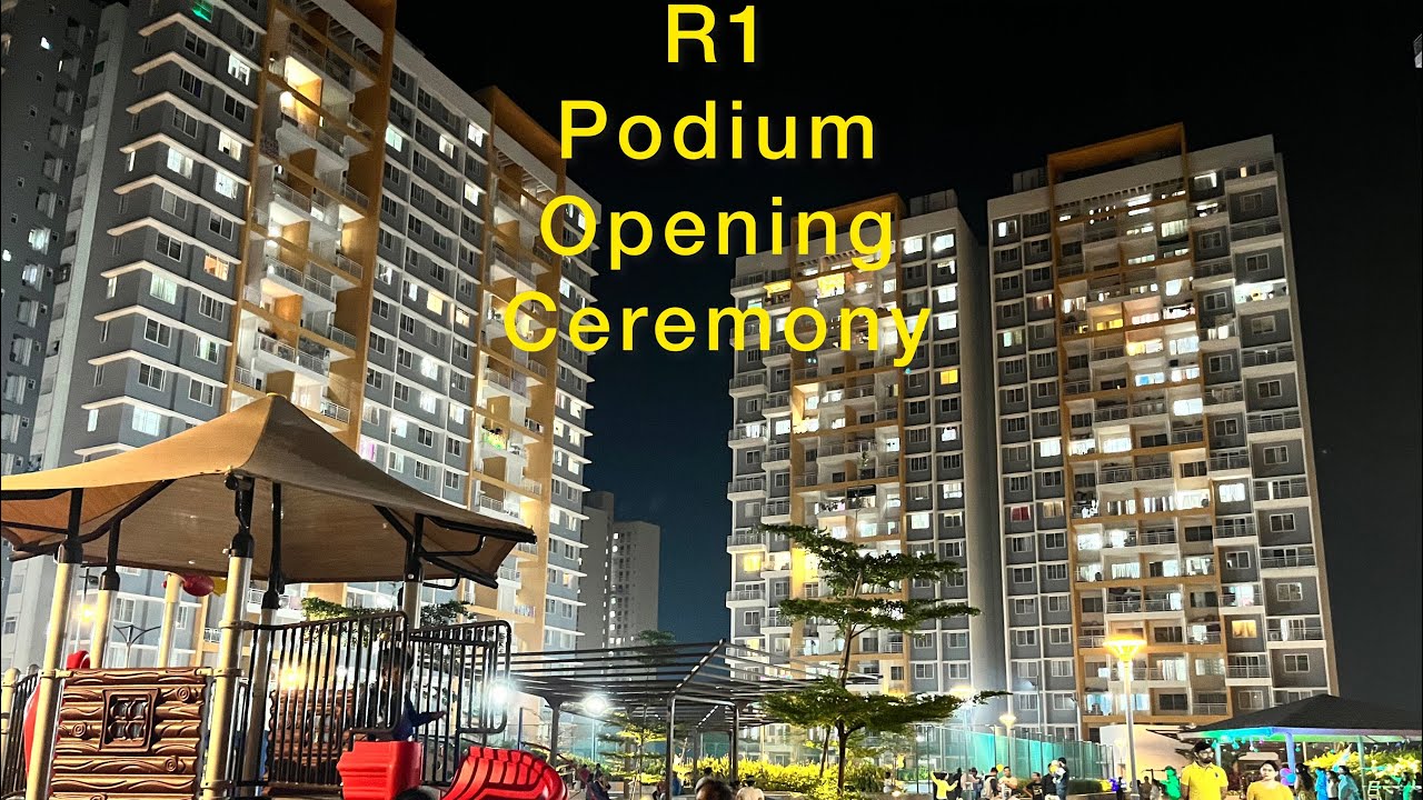 Life republic Inauguration of R1 podium amenities. #pune #liferepublic ...