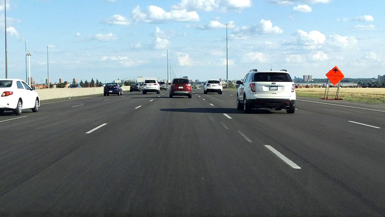 Toronto-Barrie Highway (Highway 400 Exits 37 to 20) southbound - YouTube