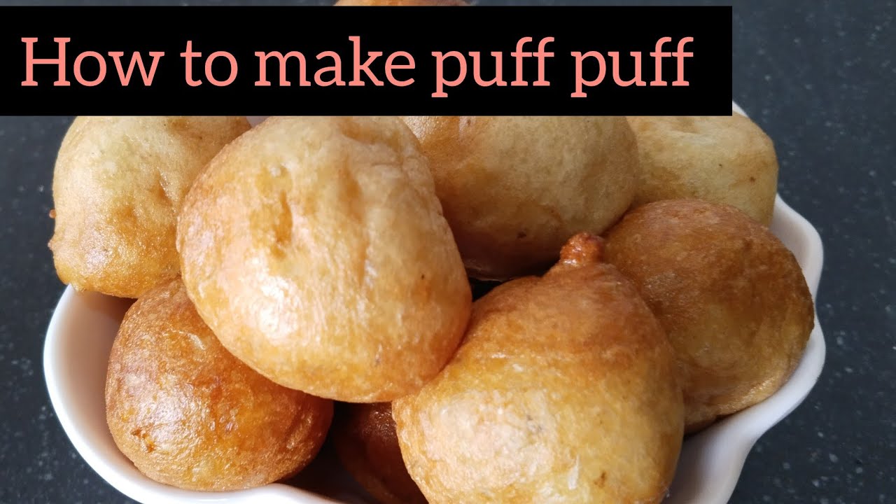 How to make puff puff - YouTube