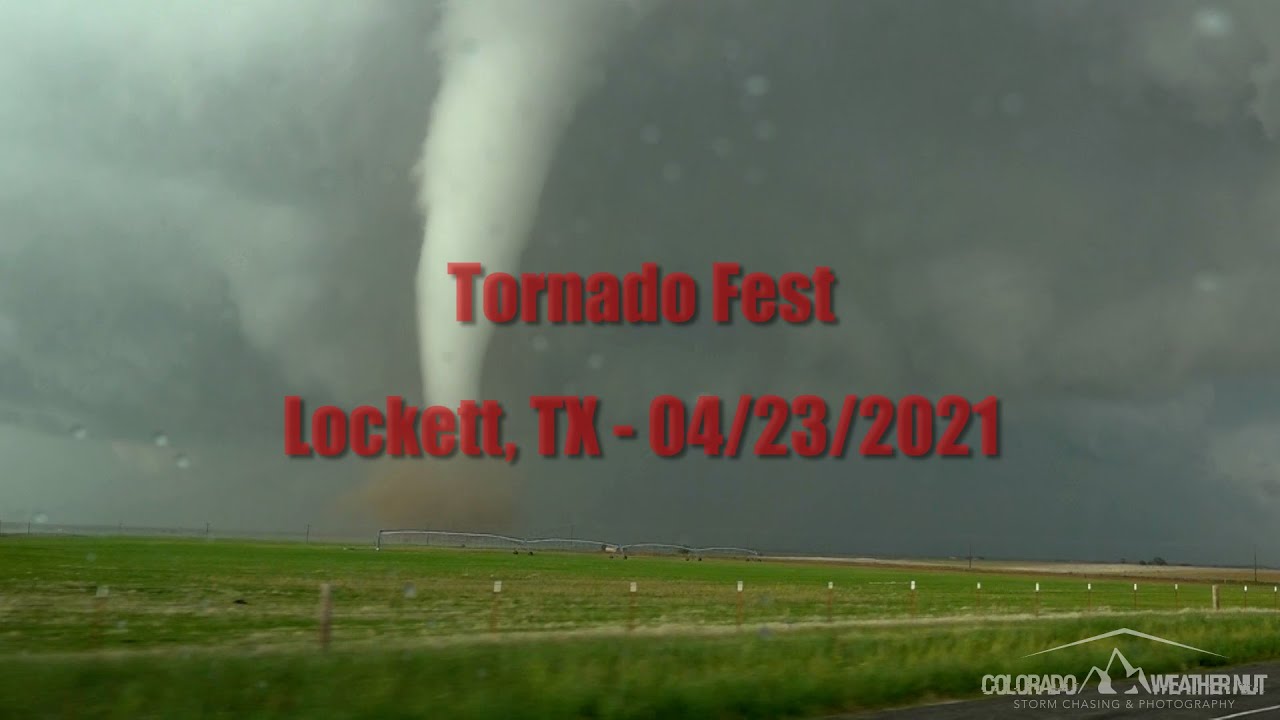 Lockett, TX - Several Tornadoes Touch Down - 04/23/2021 - YouTube