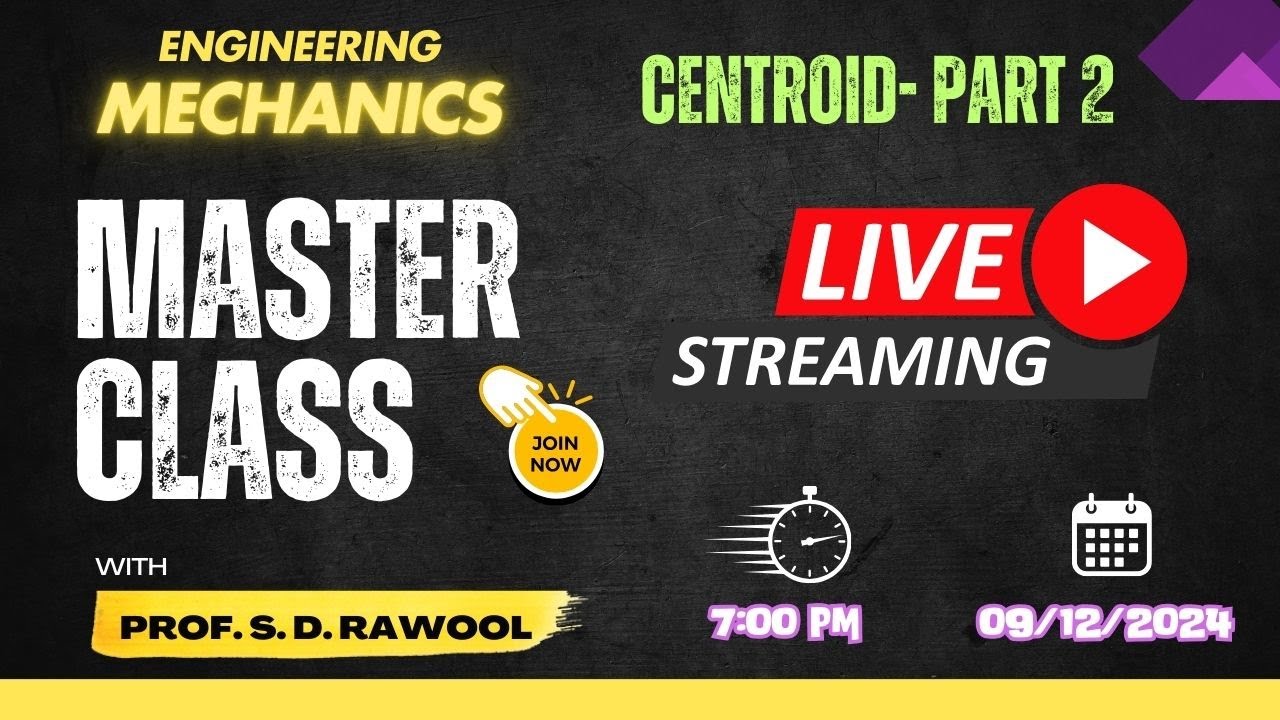 Master Class-II Centroid Masterclass Solving Last 4 Years’ Question ...