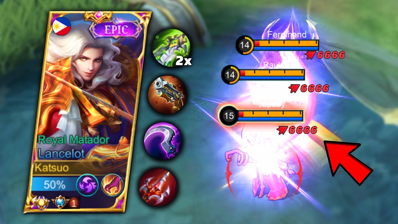 LANCELOT USER, TRY THIS NEW LANCELOT ONE SHOT BUILD! 2022 🔥 ( ENEMY ...