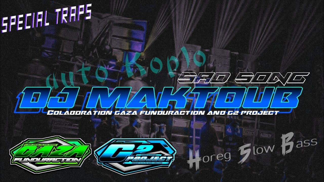 DJ MAKTOUB Sad Song || Trap Slow Bass || GAZA Funduraction - YouTube Music