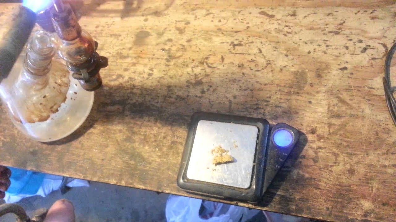 Gram dab of my g-13 harvest - YouTube