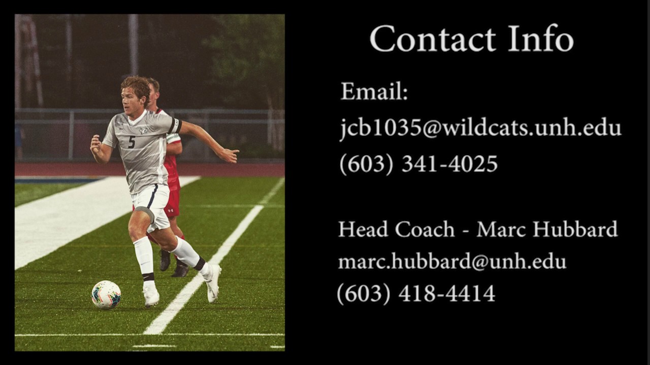 Josh Bauer UNH Fall 2019 Highlights - YouTube