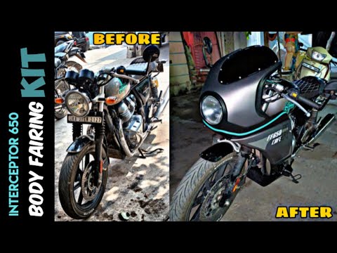 Interceptor 650 full body fairing kit 😍🏍️ ₹80,000 worth?? # ...