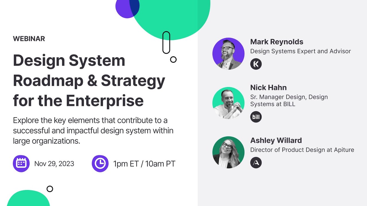 Design System Roadmap & Strategy for the Enterprise - YouTube