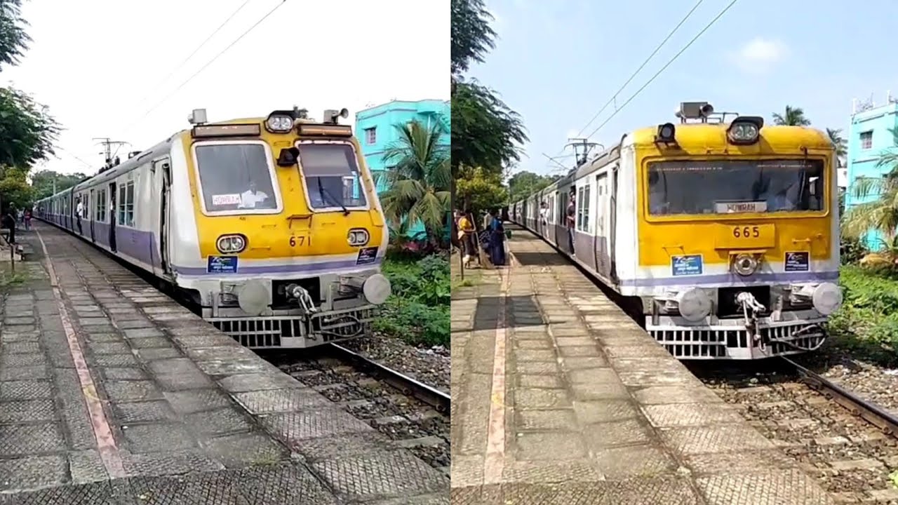 Howrah Superfast Local Trains | Kharagpur Division | South Eastern ...
