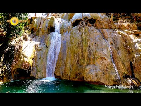 Gelin Hamamı Şelalesi Değirmendere Vadisi Çaltepe Köyü – Manavgat 4K