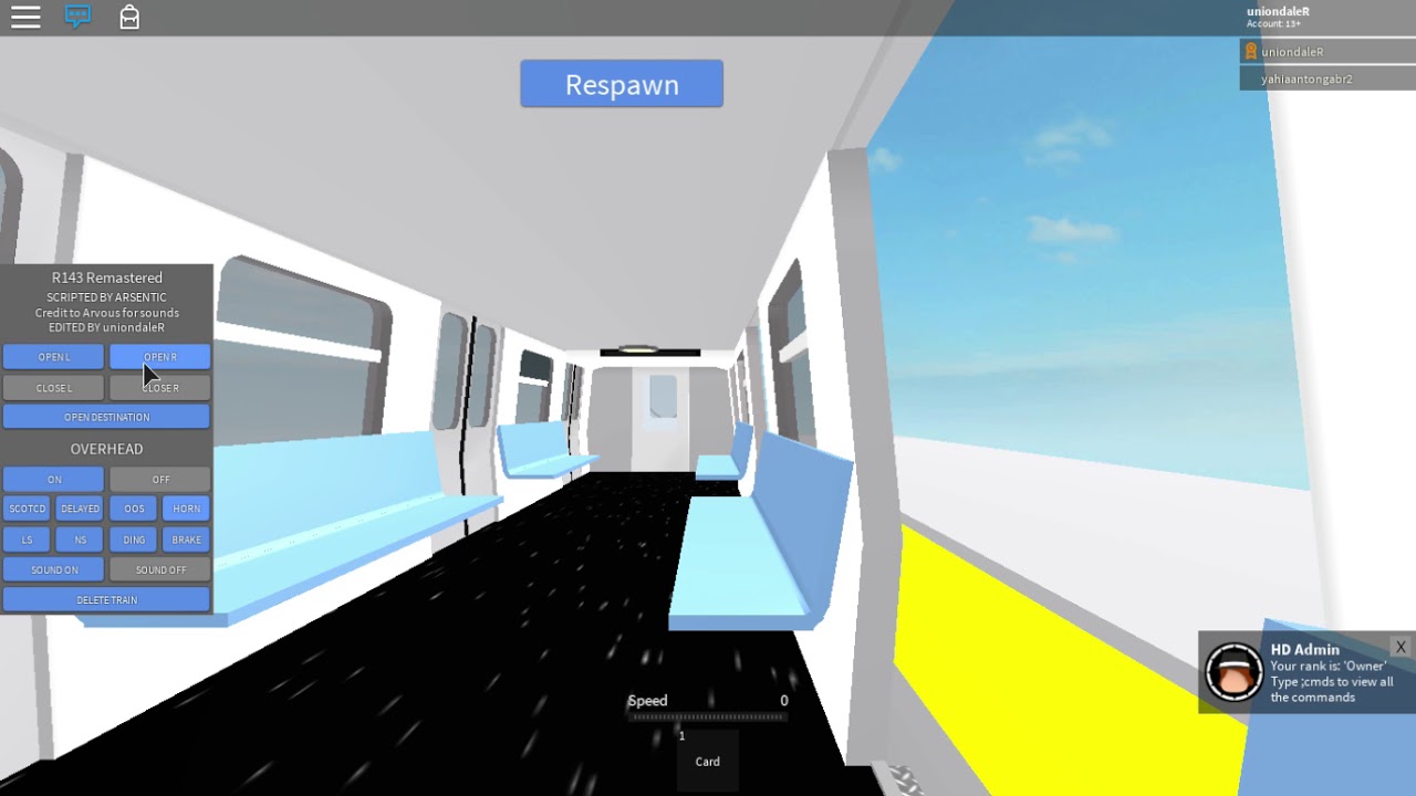 My roblox subway game review - YouTube