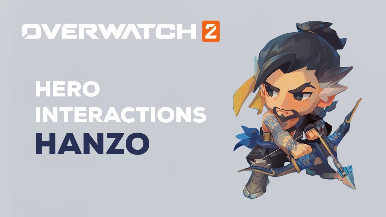 Overwatch 2 | Hero Interactions: Hanzo - YouTube